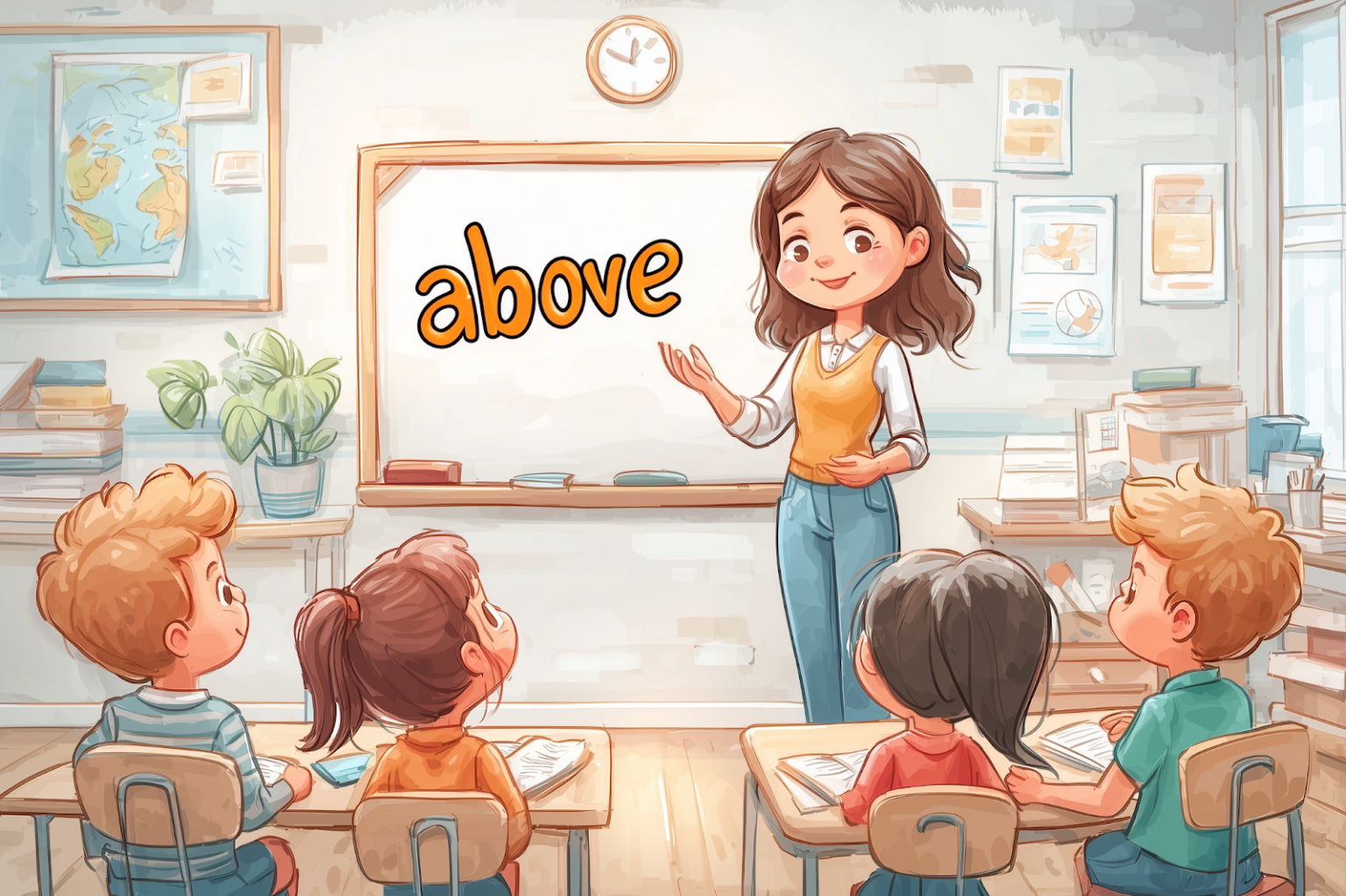 “Above” en inglés: esto es todo lo que debe saber