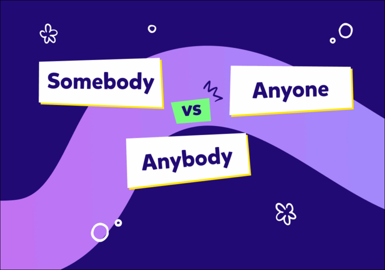 Diferencias entre somebody, anybody y anyone en inglés y cómo utilizarlos