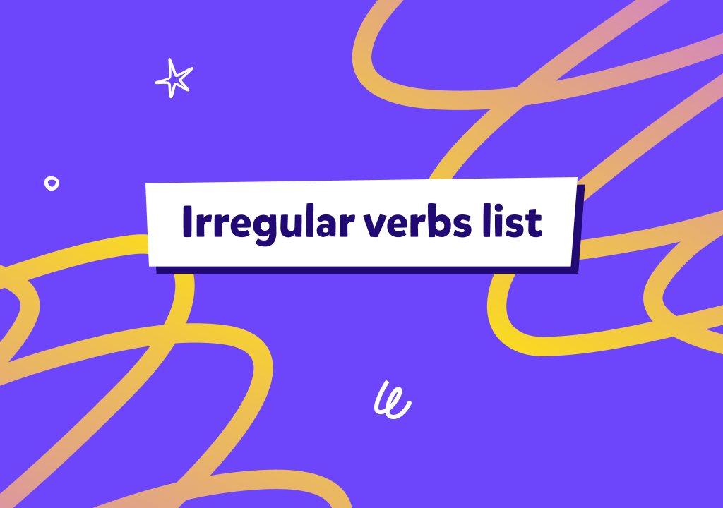 Verbi irregolari inglese:come impararli velocemente